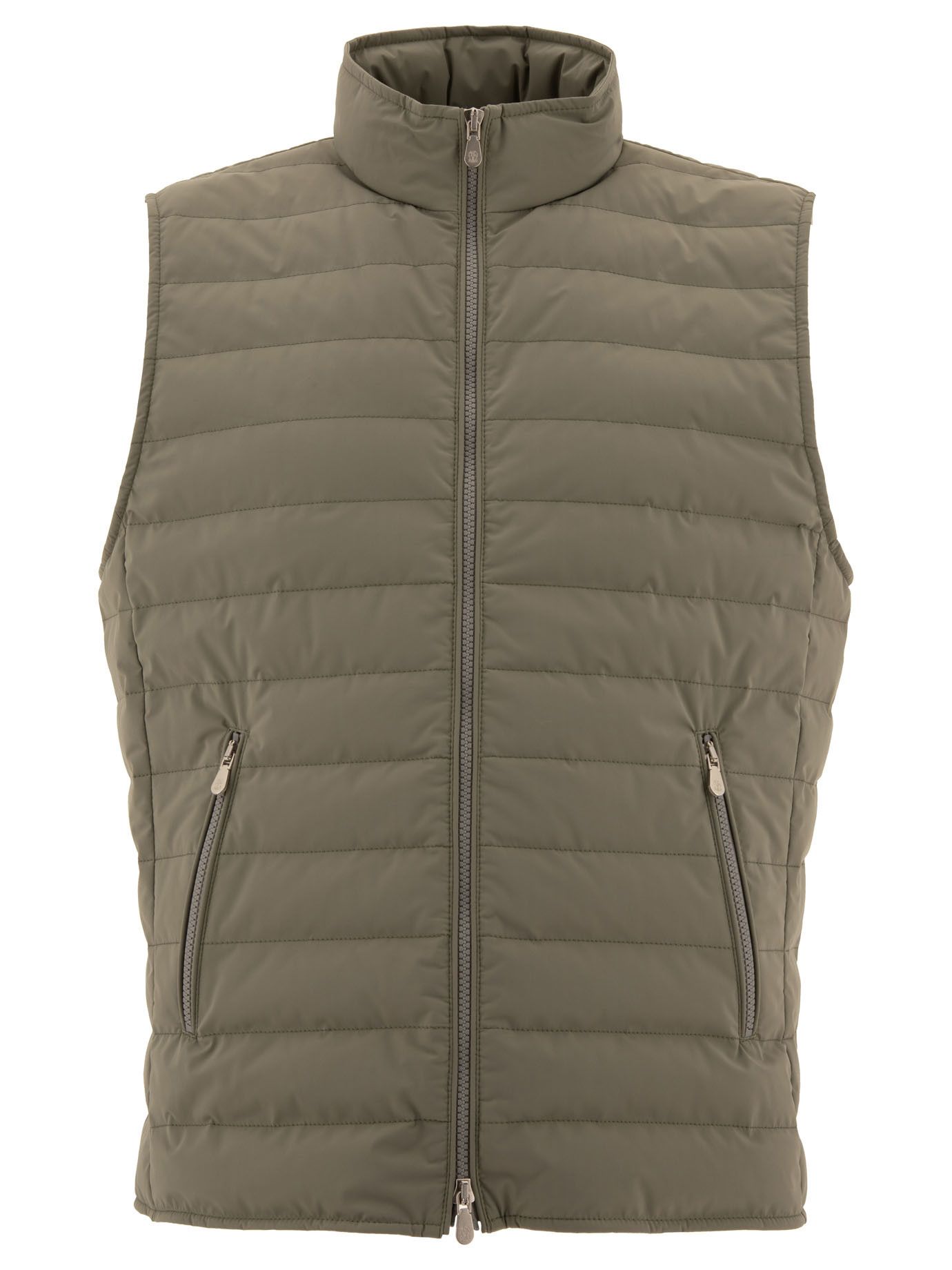 Brunello Cucinelli Agolde Bonded Taffeta Lightweight Down Vest for Men ...