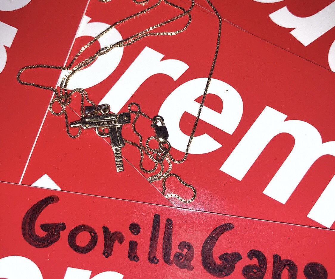 Supreme Supreme 14K Gold UZI Chain | Grailed
