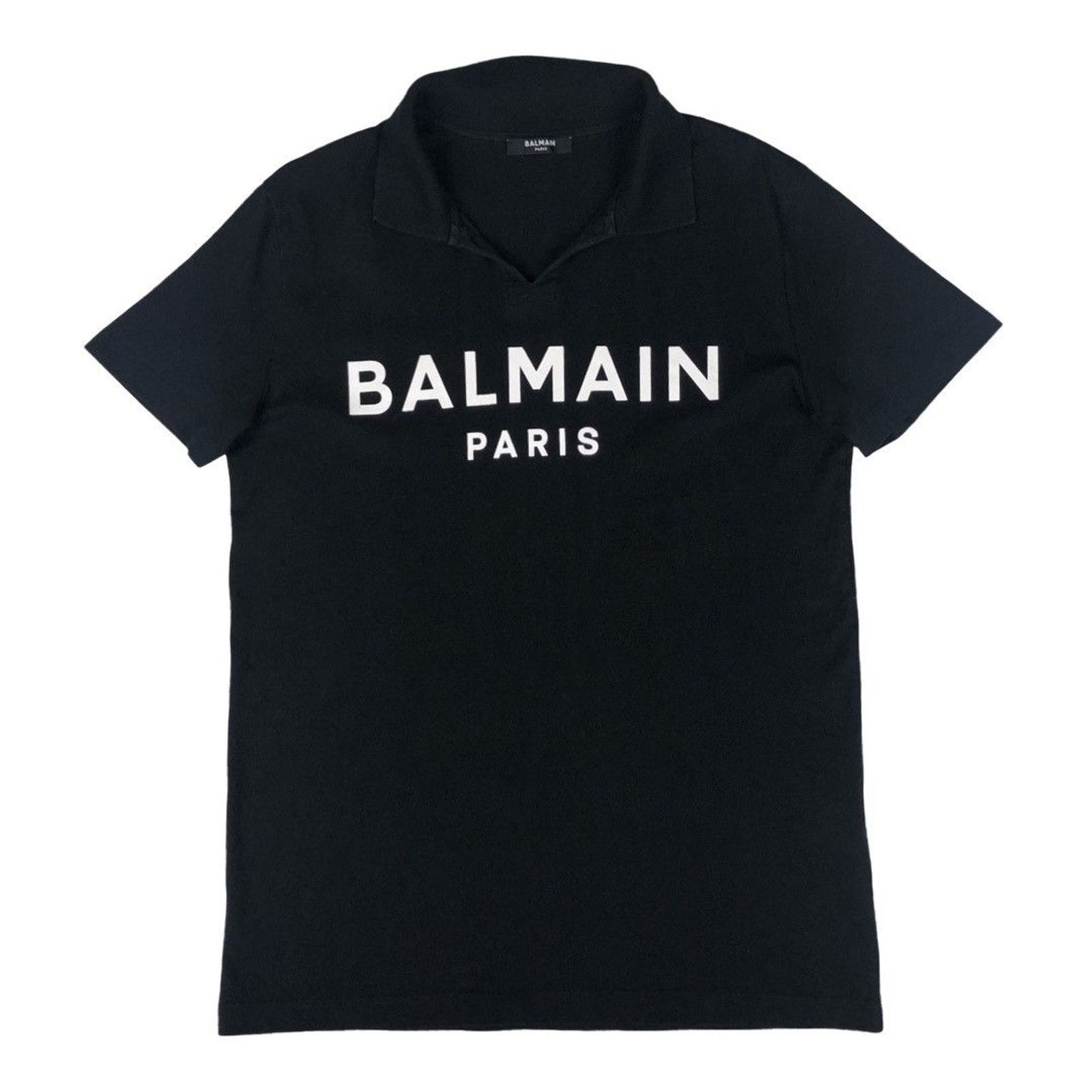 Balmain Balmain Logo Polo in Black | Grailed