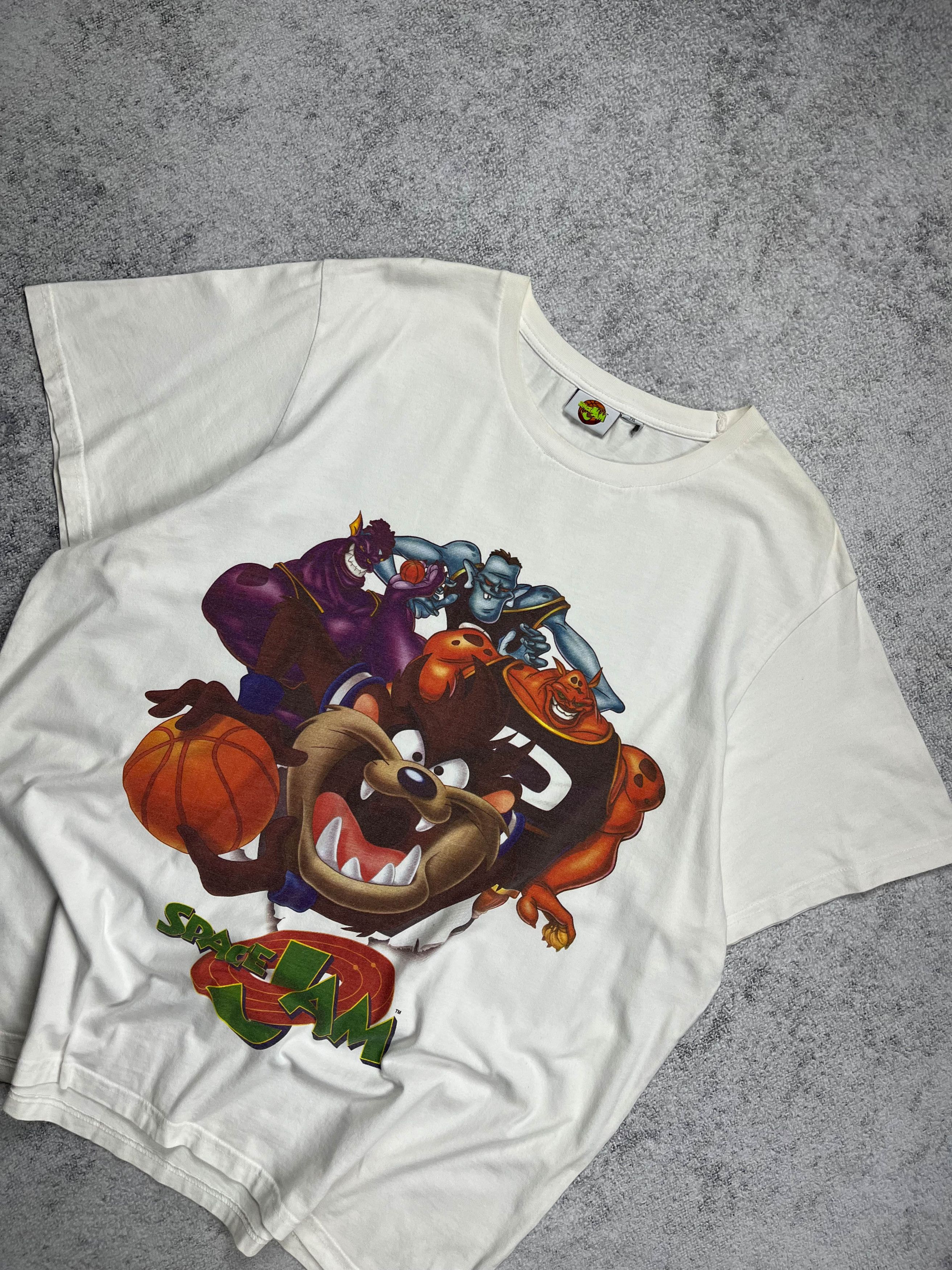 Jordan Brand Rare! Vintage Space Jam Taz Tee | Grailed