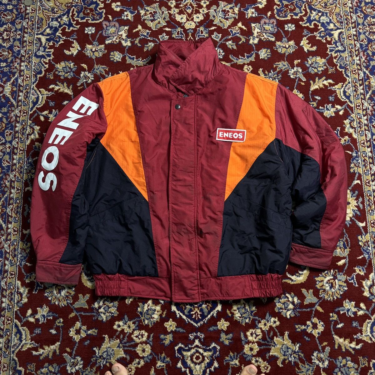 Racing × Sports Specialties × Vintage Eneos Initial D Japan Boxy Bomber ...