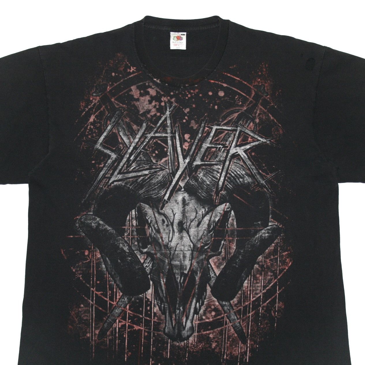 Band Tees × Slayer × Vintage Vintage Slayer Mongo Goat Allover Death ...