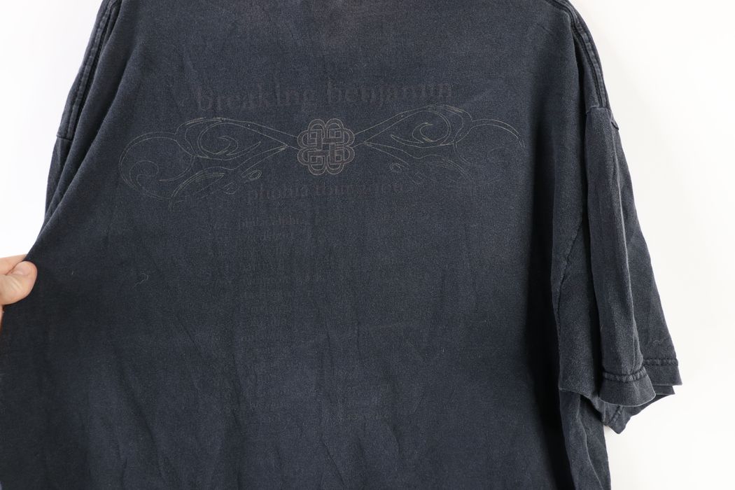 Vintage Vintage Phobia Tour Breaking Benjamin Band T-Shirt Black | Grailed