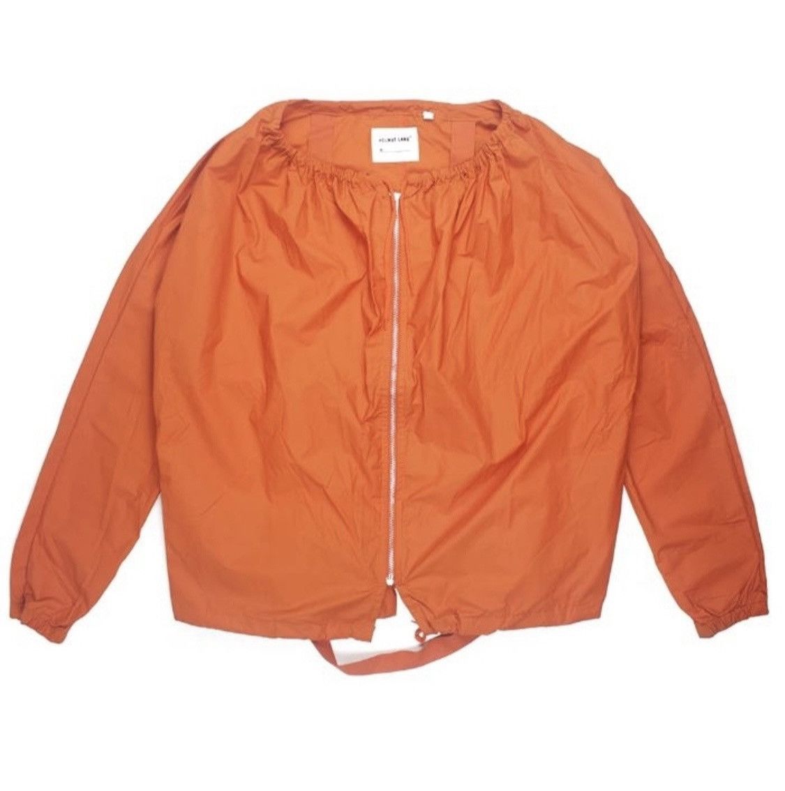 Helmut Lang SS2000 Safety Orange bondage jacket zip up | Grailed