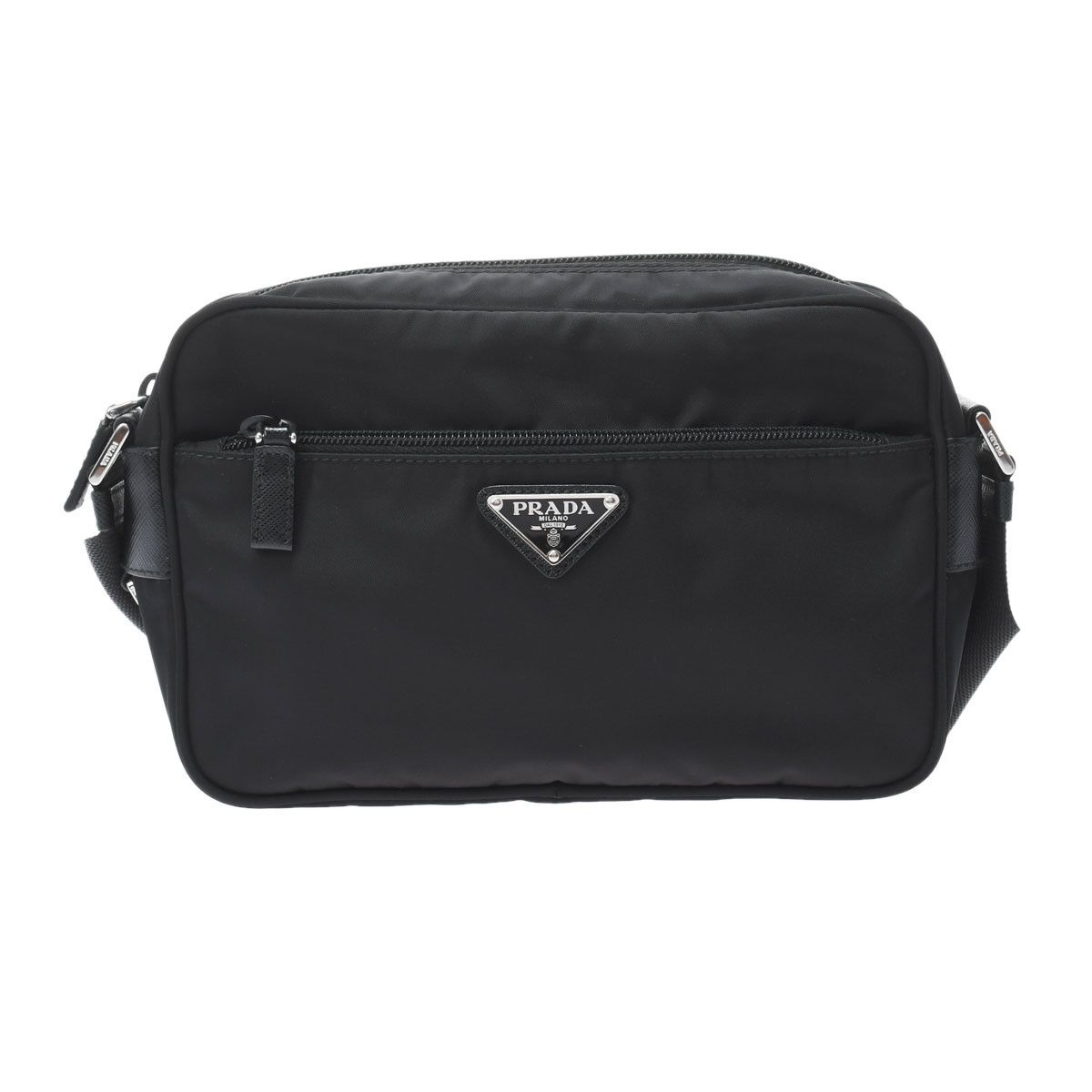 Prada Prada Hardware Nylon Shoulder Bag Black | Grailed