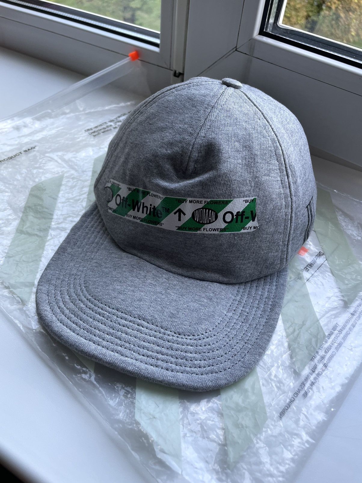 Off-White Off White Woman Tape Hat Cap | Grailed