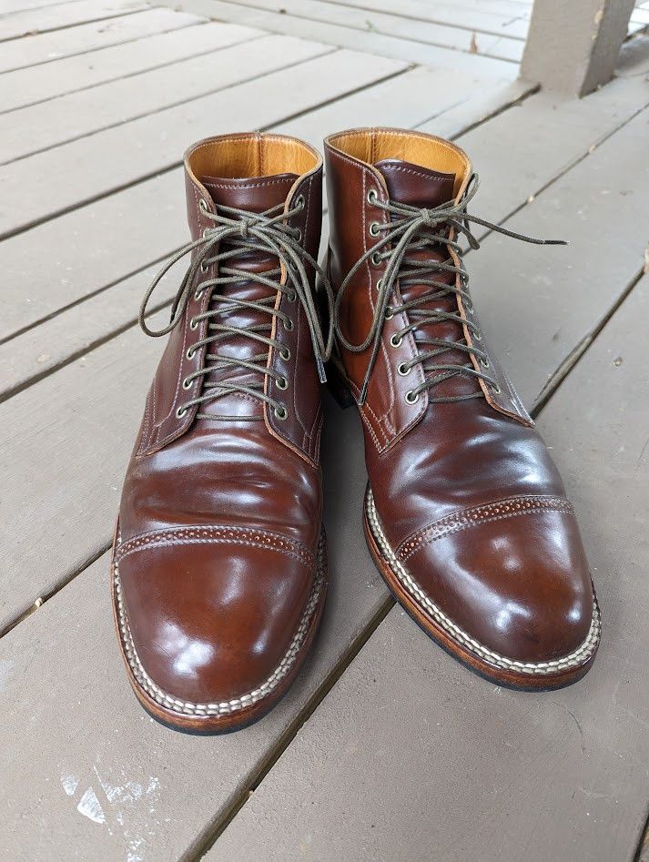 Viberg Viberg #4 Shell Cordovan Service Boot 2030 Last | Grailed