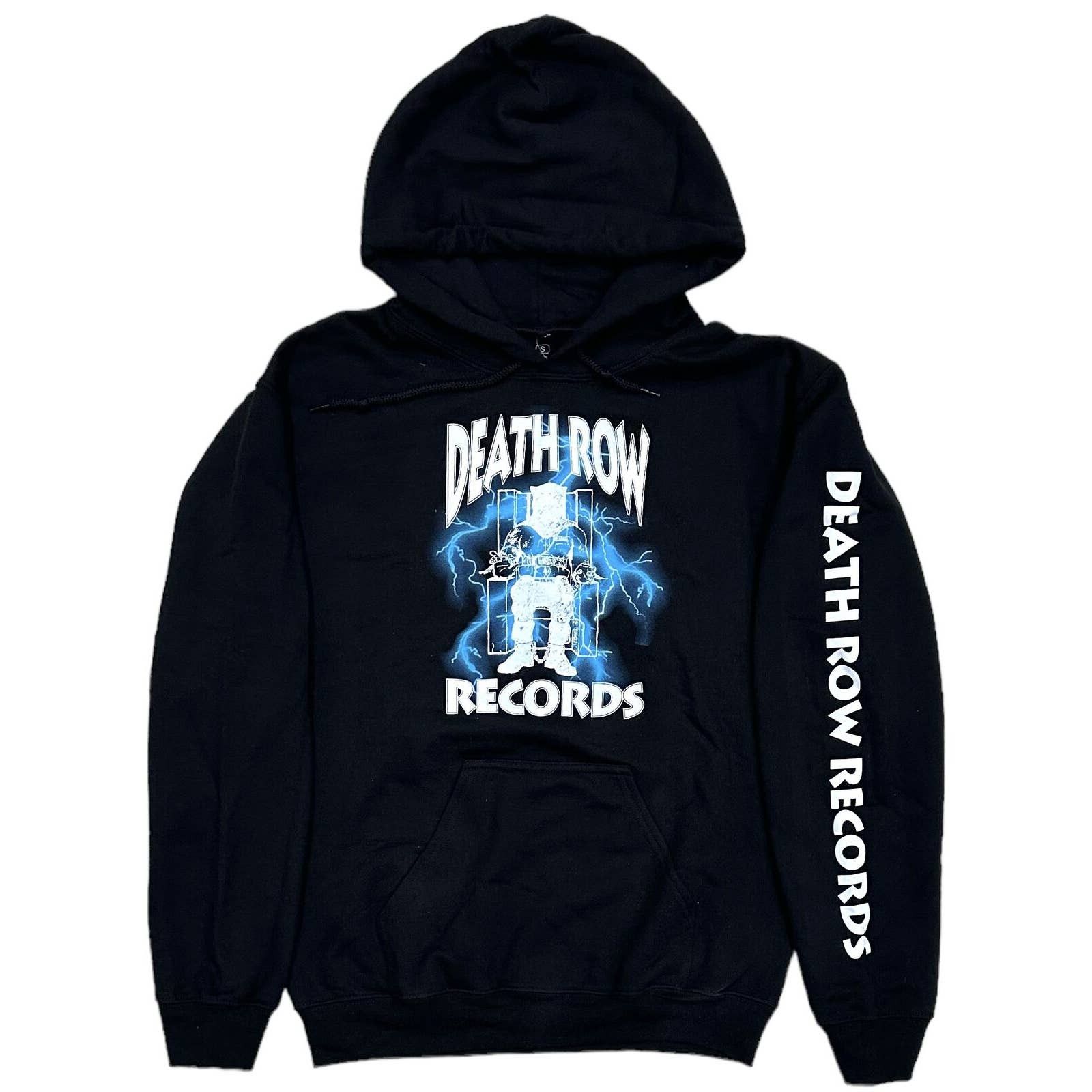 Death Row Records Death Row Records Men's Electric Chair Graphic Logo ...
