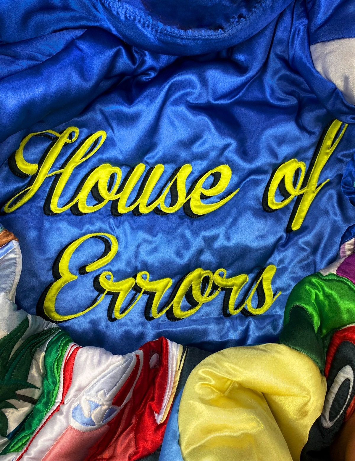 House of Errors AW21 House of Errors ‘Miami’ Down Fill Graphic Puffer ...