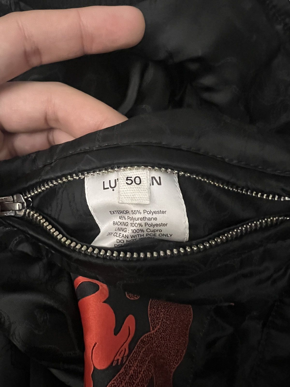 LUU DAN Lu'u Dan Reversible Faux Leather Bomber Jacket Black | Grailed