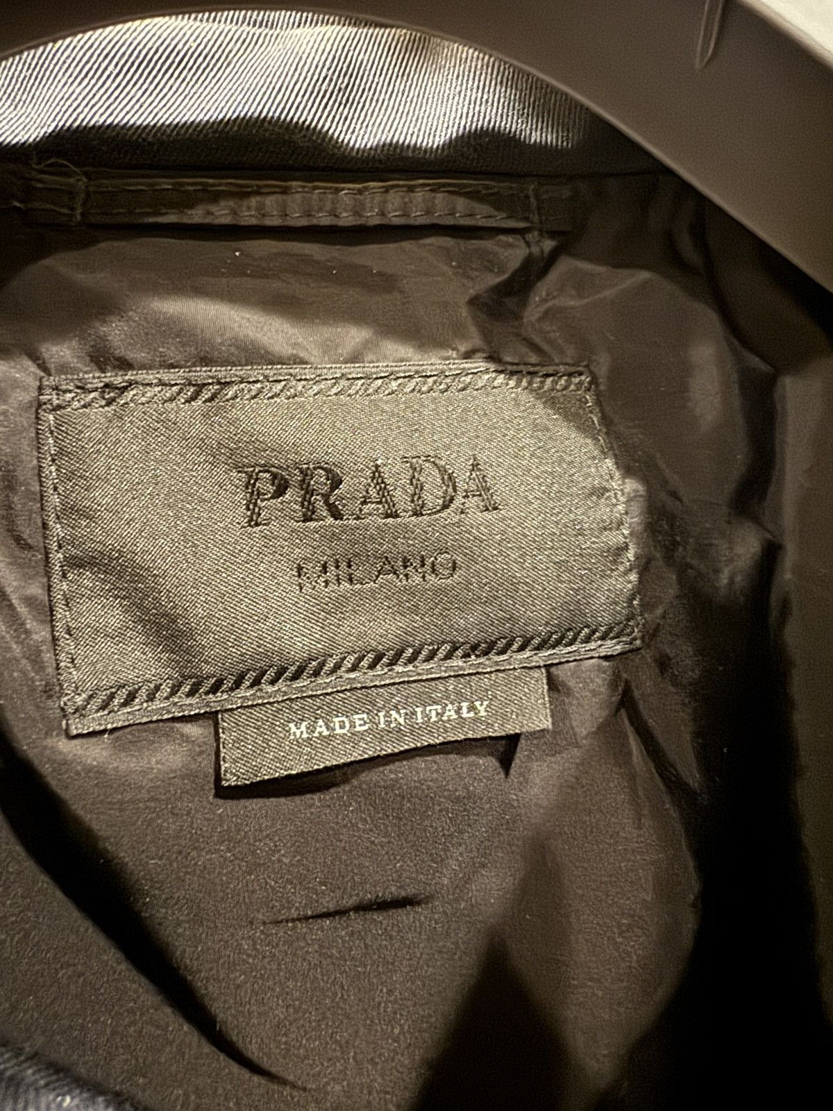 Prada Prada button up twill jacket | Grailed