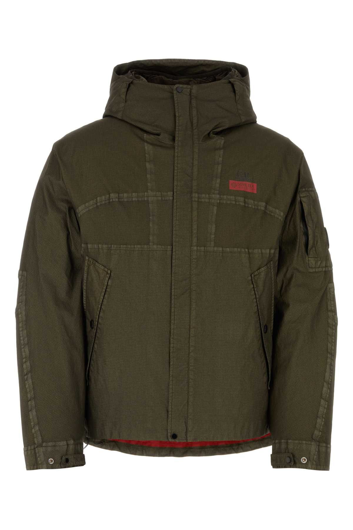 C.P. Company Army Green Nylon Jacket | Grailed