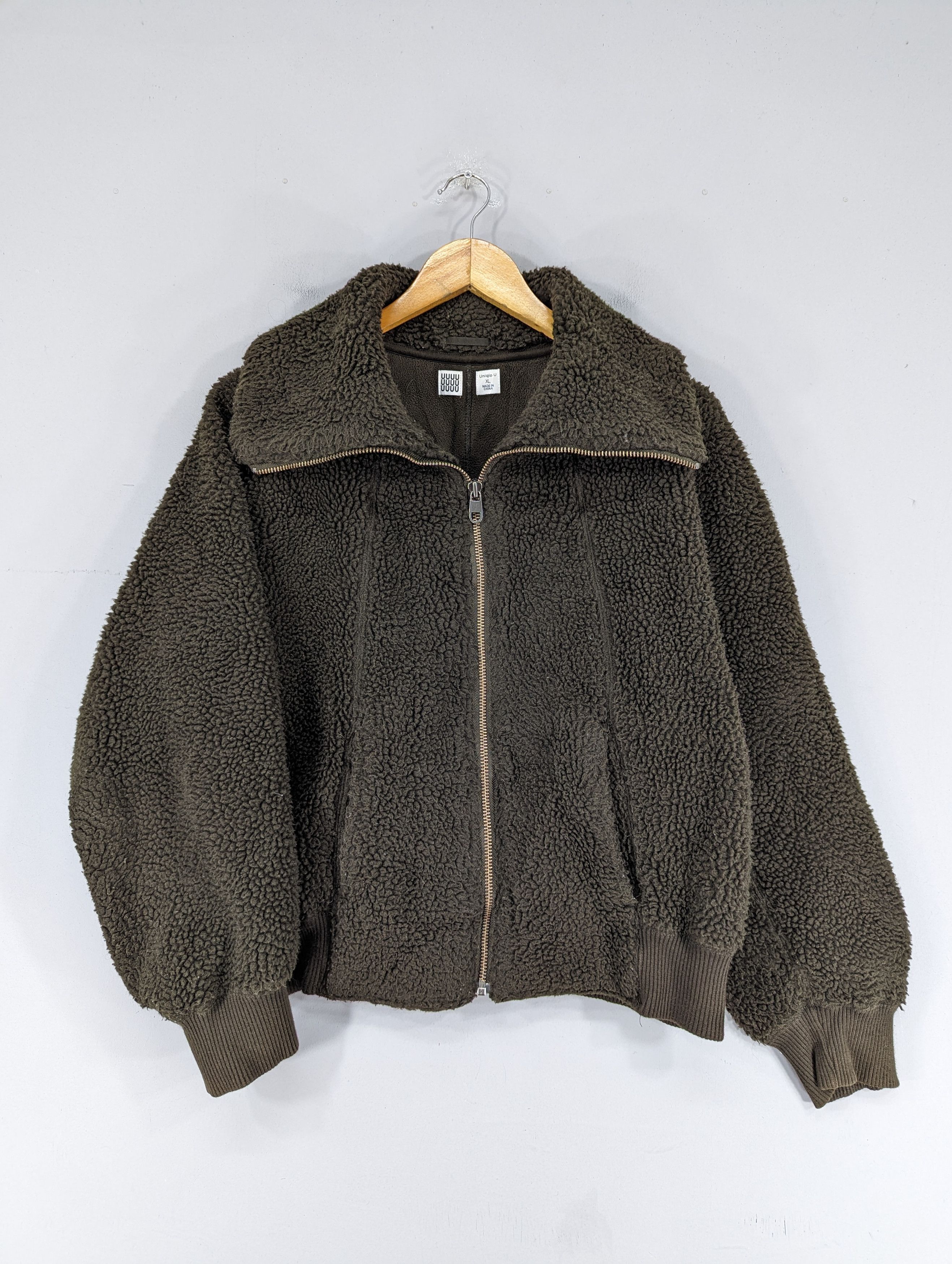 Jun Takahashi × Undercover × Uniqlo 🔥RARE🔥UUU Uniqlo Deep Pile Green ...