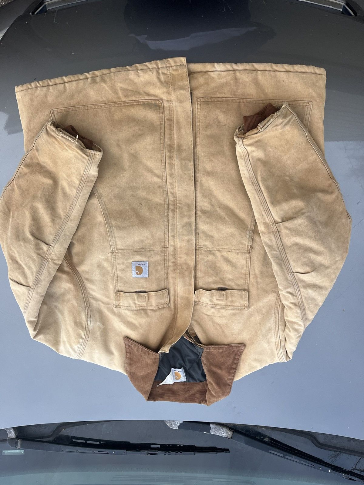 Vintage Vintage Distressed Carhartt Jacket | Grailed