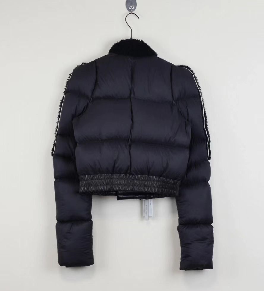 Rick Owens Rick owens main line down and fur integrated 2408-Nextarrow ...