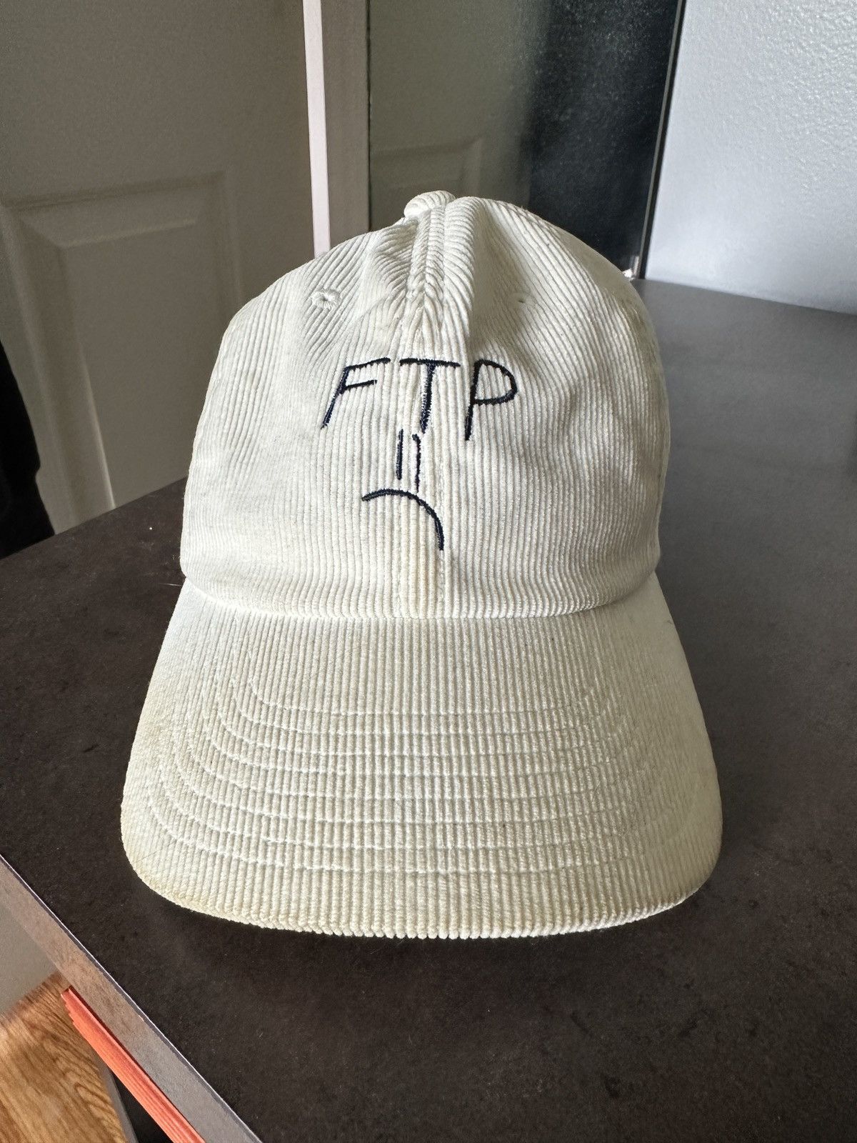 Huf FTP x HUF 2016 Corduroy Hat Sad Face | Grailed