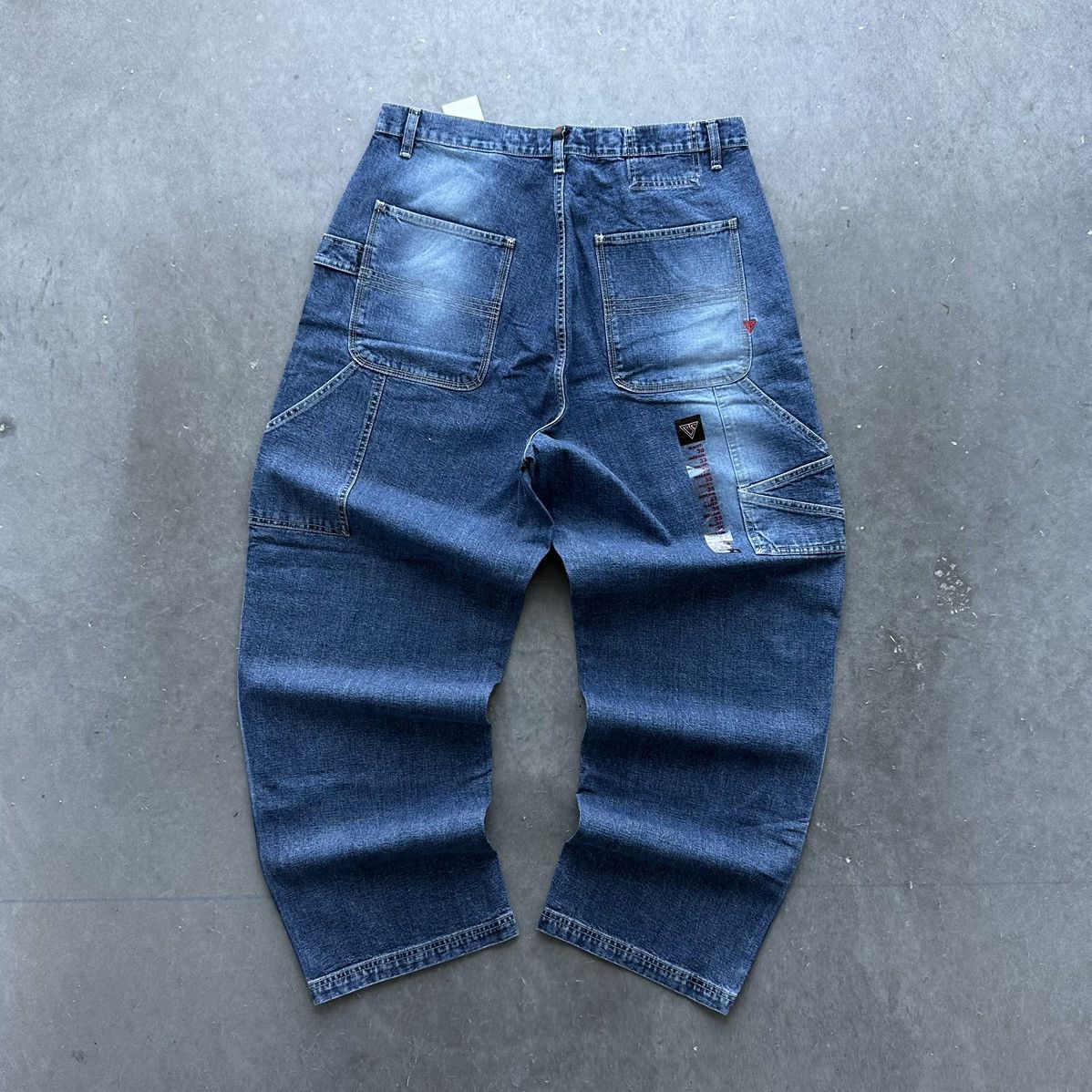 Jnco × Southpole × Vintage Crazy Vintage Y2K Baggy Carpenter Jeans Wide Leg JNCO Grunge | Grailed