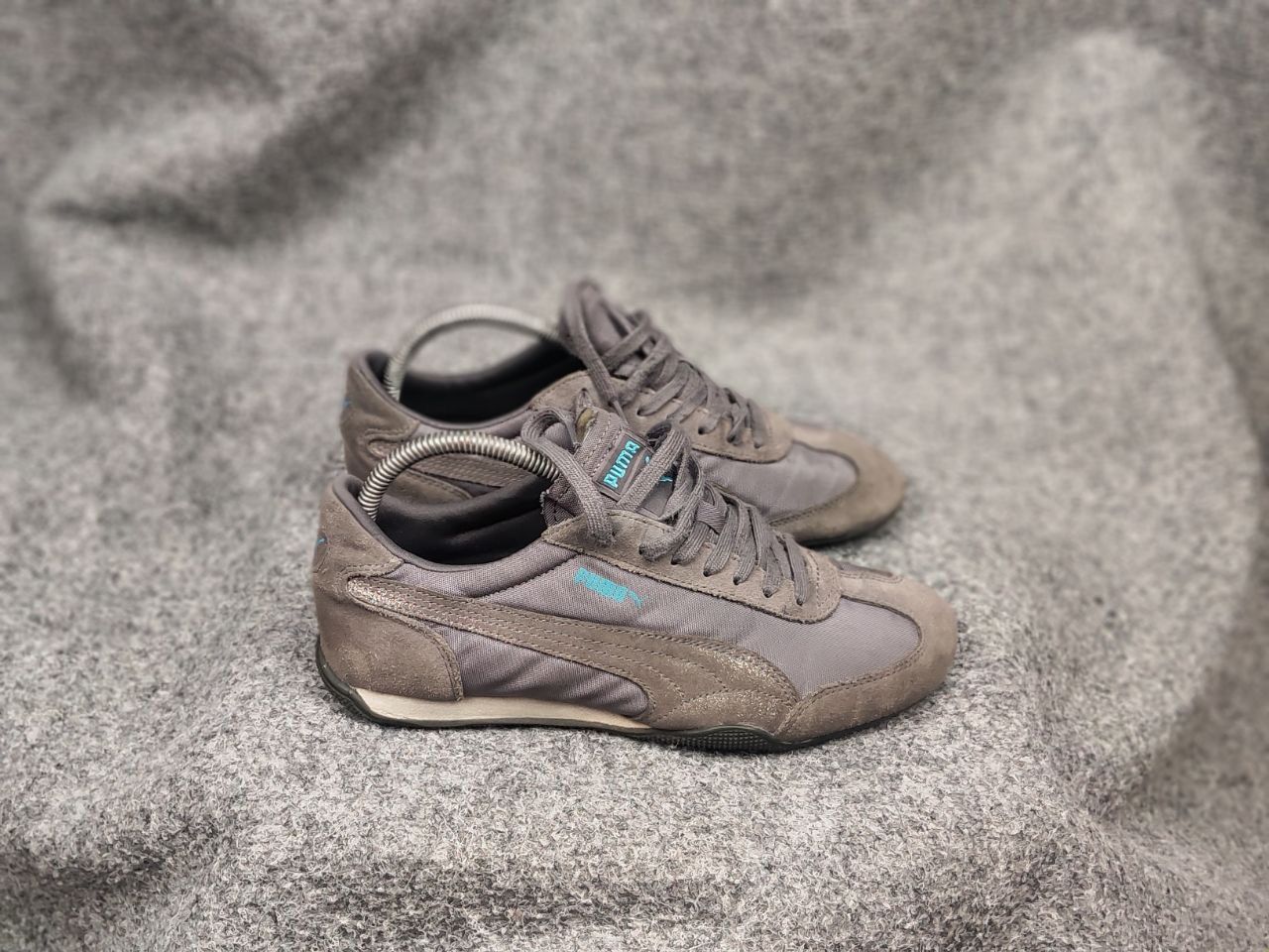Puma Y2K Style Vintage Puma Combined fabric color Sneakers Shoes | Grailed