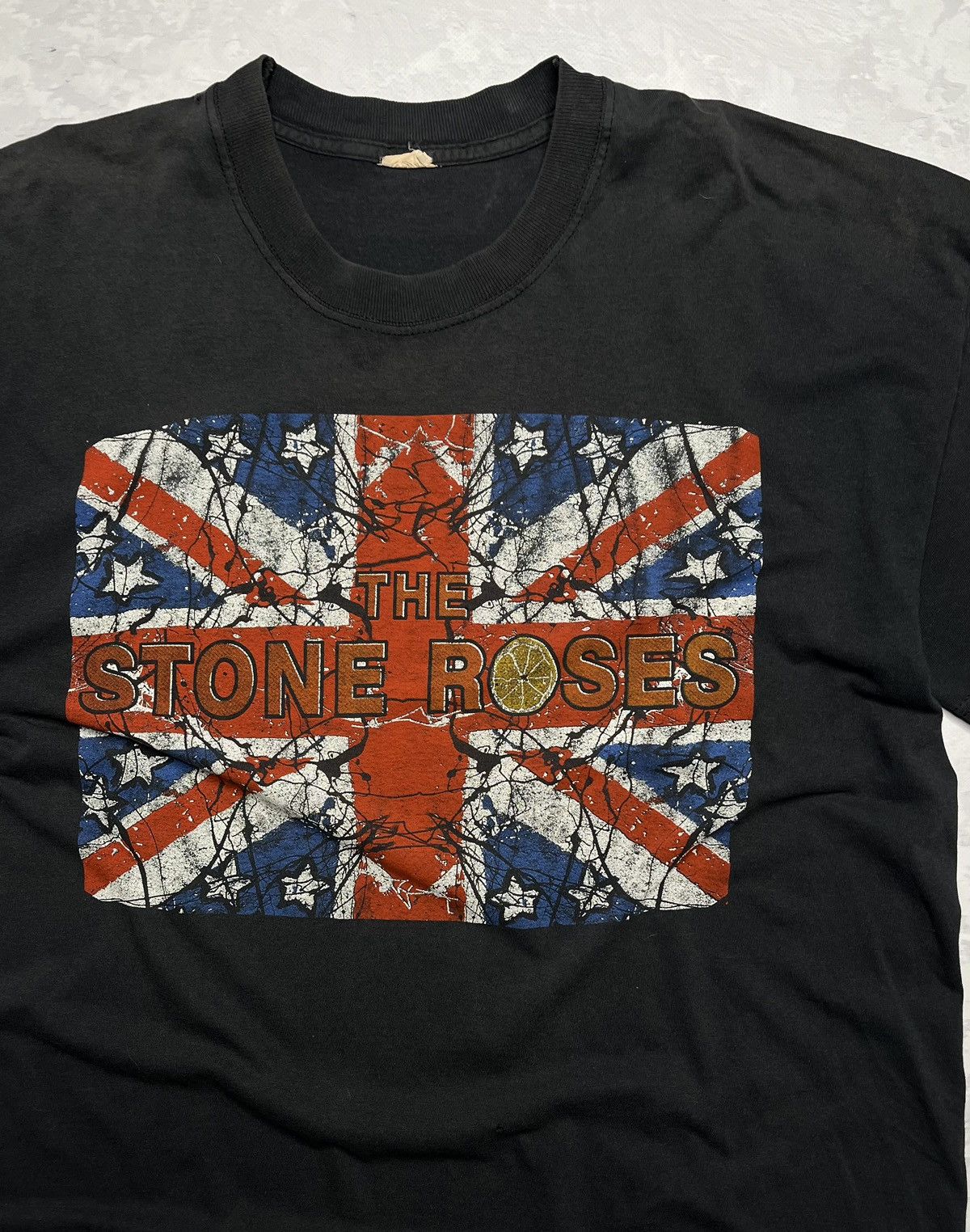 Vintage Vintage 90s The Stone Roses Rock Band Faded T Shirt | Grailed