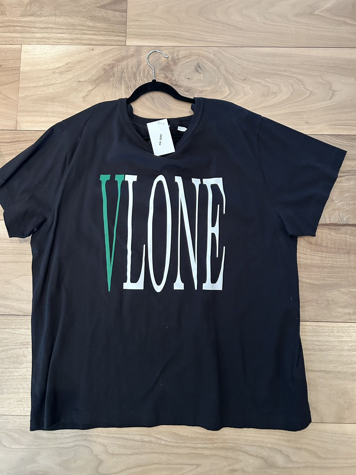 Off-White × Vlone Vlone x Off-White Black Shirt | Grailed
