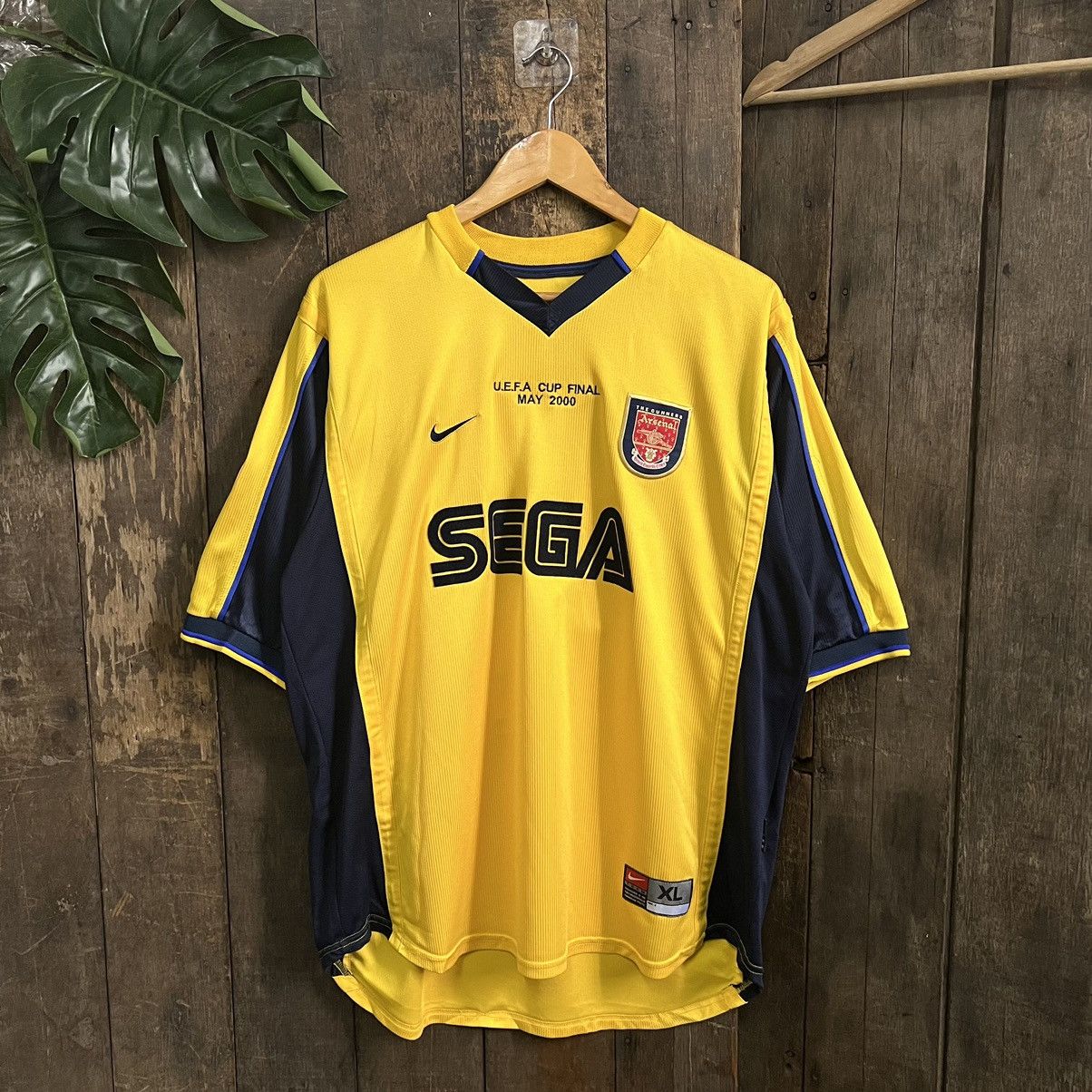 Nike × Vintage Vintage Arsenal 2000-01 Away Nike Jersey Henry | Grailed