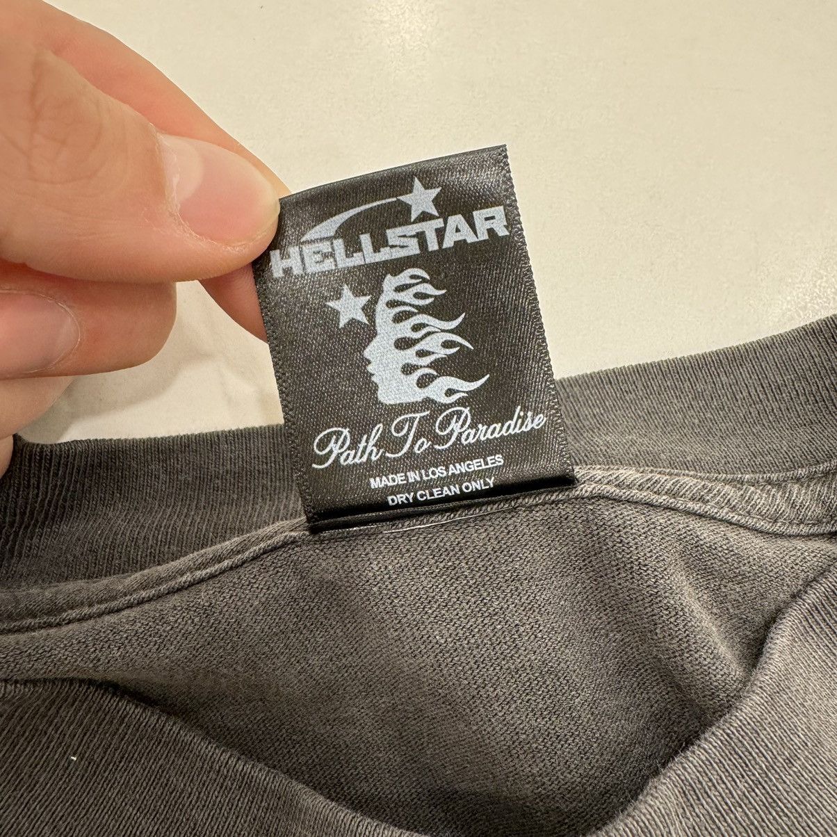 HELLSTAR Hellstar Studios vintage black Biker Tour Tee | Grailed