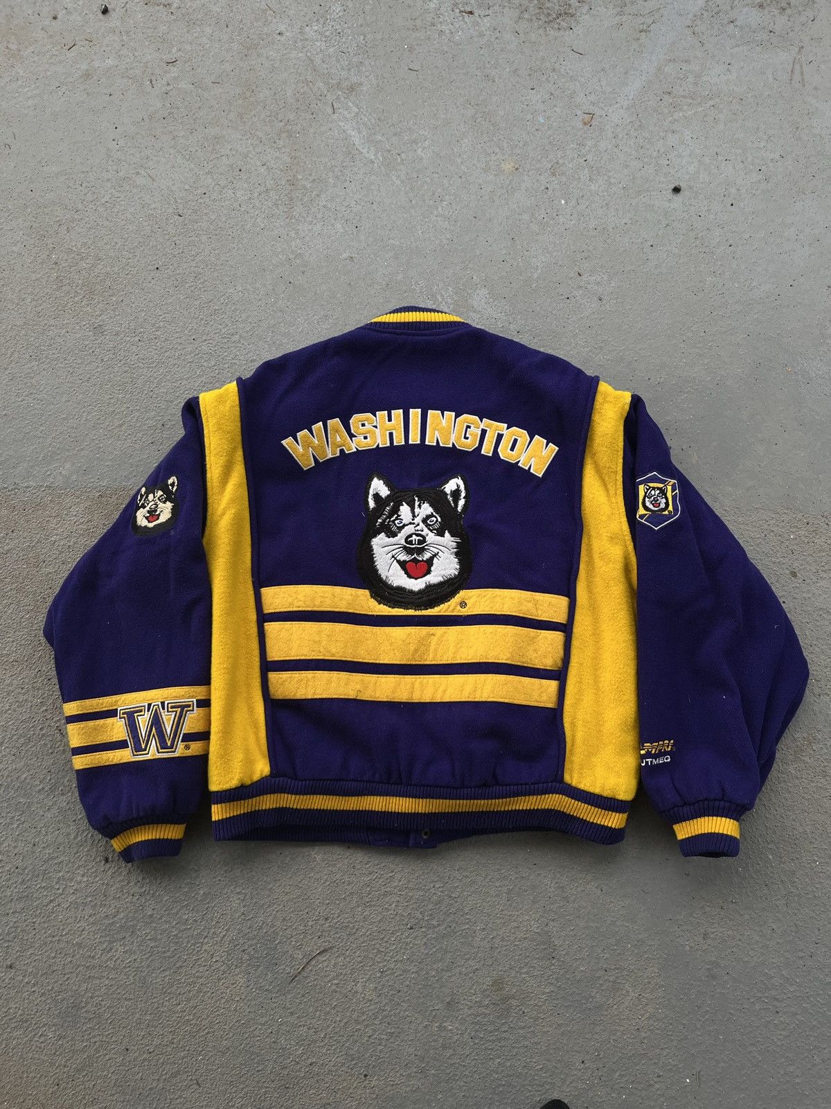 Nutmeg Vintage UW letterman jacket | Grailed