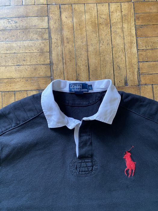 Ralph Lauren Vintage Polo Ralph Lauren Big Pony Collar Rugby Shirt | Grailed