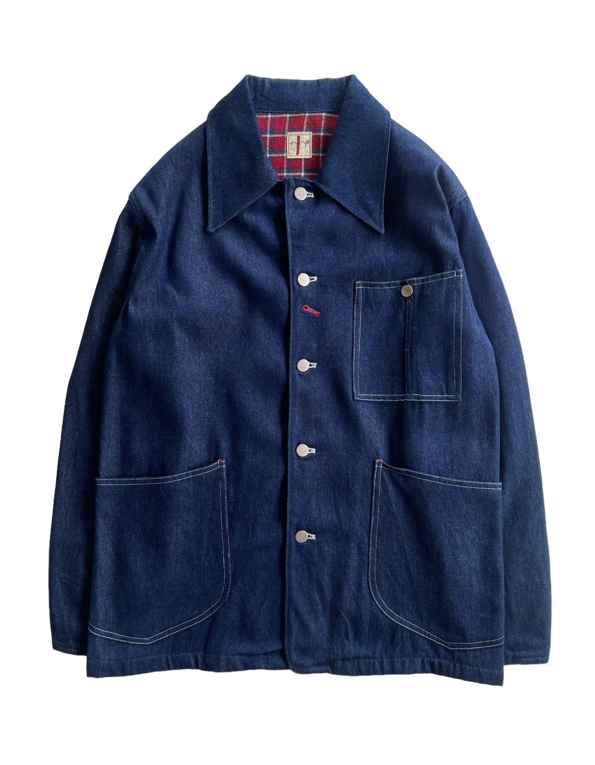 Workers Kamikaze Indigo Blue Denim Jacket | Grailed