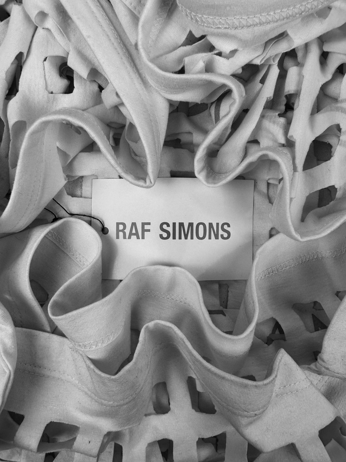 Raf Simons SS06 Raf Simons “Icarus Surgit” MMDCCLIX Laser Cut Tank-top ...