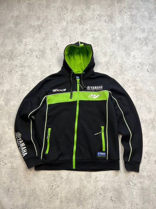 Vintage Vintage Yamaha Factory Racing Tech3 Zip Hoodie Big logo | Grailed