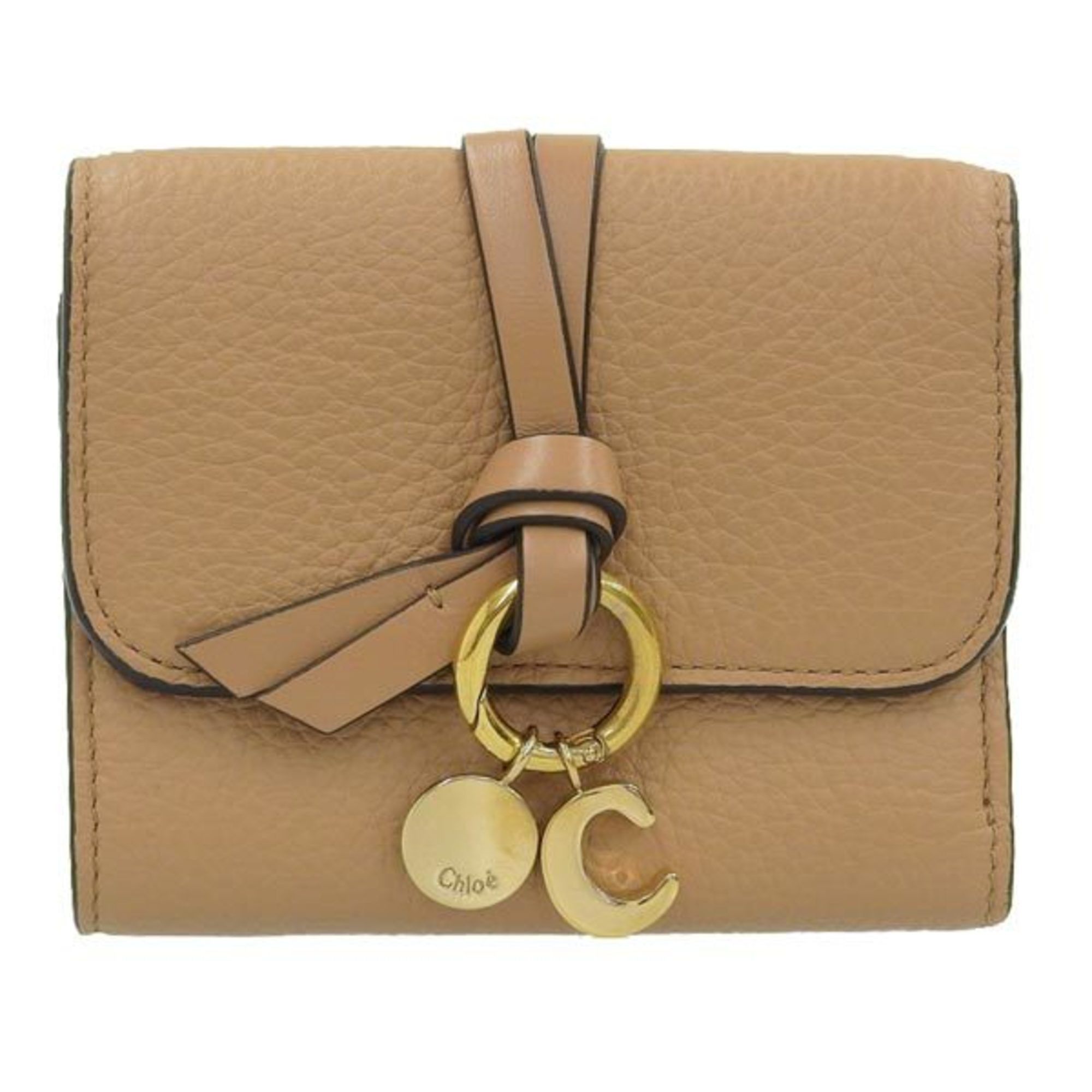 Chloe Chloé Chloe Alphabet Leather Trifold Wallet CHC21WP718F5726X ...