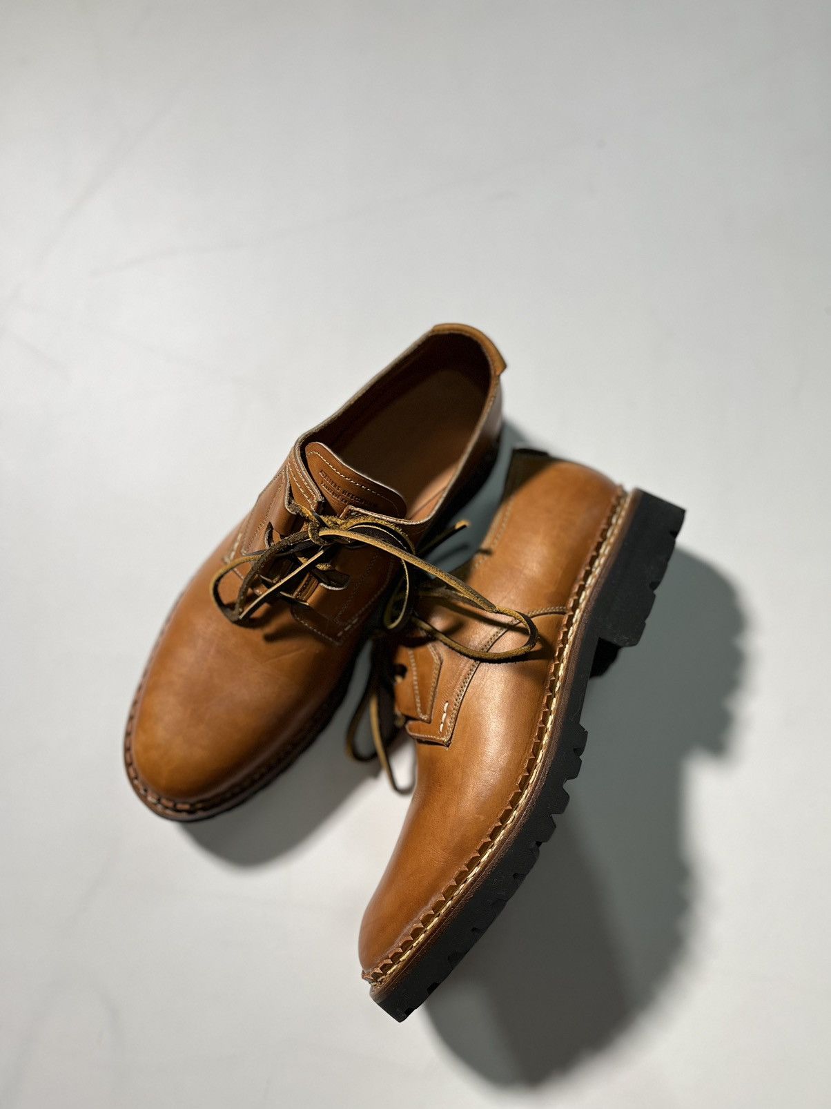 Heschung Ateliers Heschung leather low derby shoes | Grailed