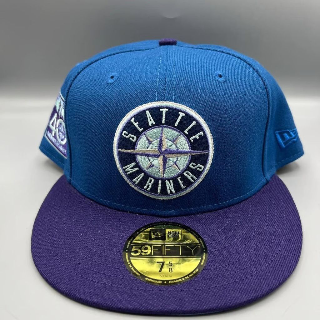 New Era Seattle Mariners Hat Men 7 5/8 59Fifty New Era Fitted Cap | Grailed