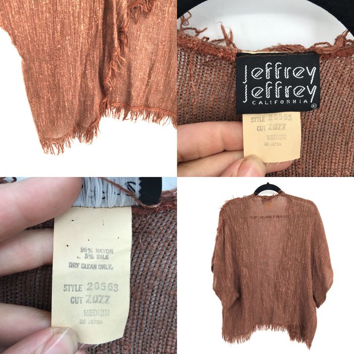 Vintage VTG 60s 70s Jeffrey Jeffrey 3pc outfit Rayon silk fringe boho ...