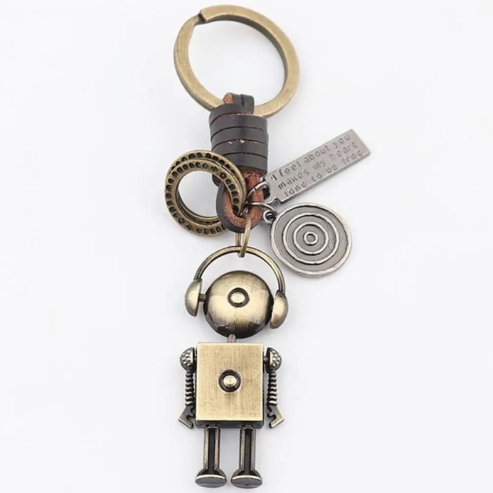 Rubber Keychain Mini Robot Astronaut Keychain | Grailed