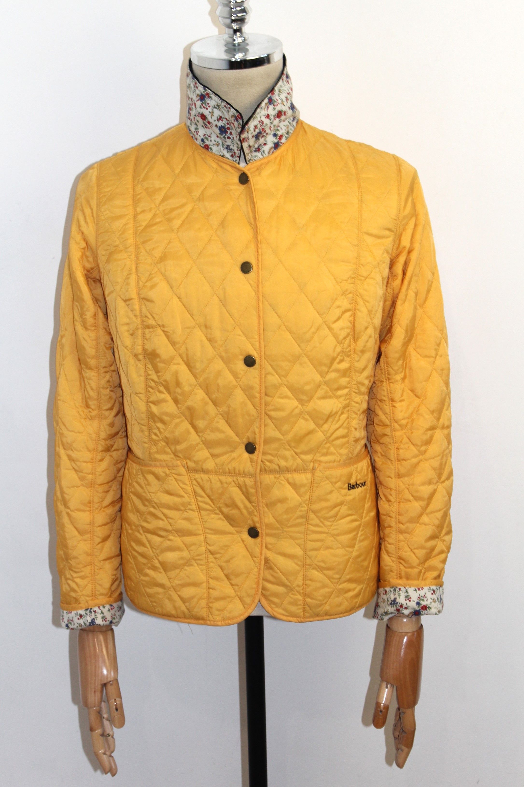 Barbour BARBOUR Liberty Summer Liddesdale Quilt Yellow Jacket | Grailed