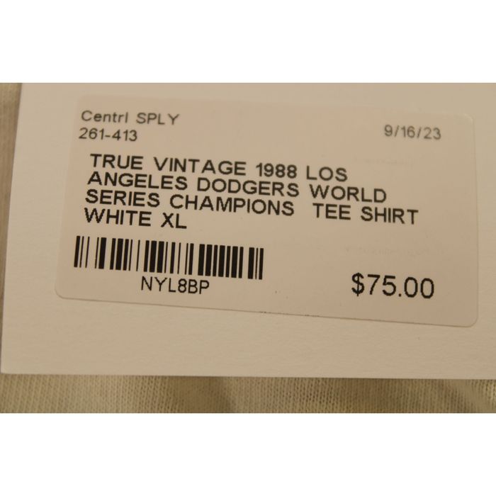 Fruit Of The Loom True Vintage 80's FOTL Los Angeles Dodgers World ...