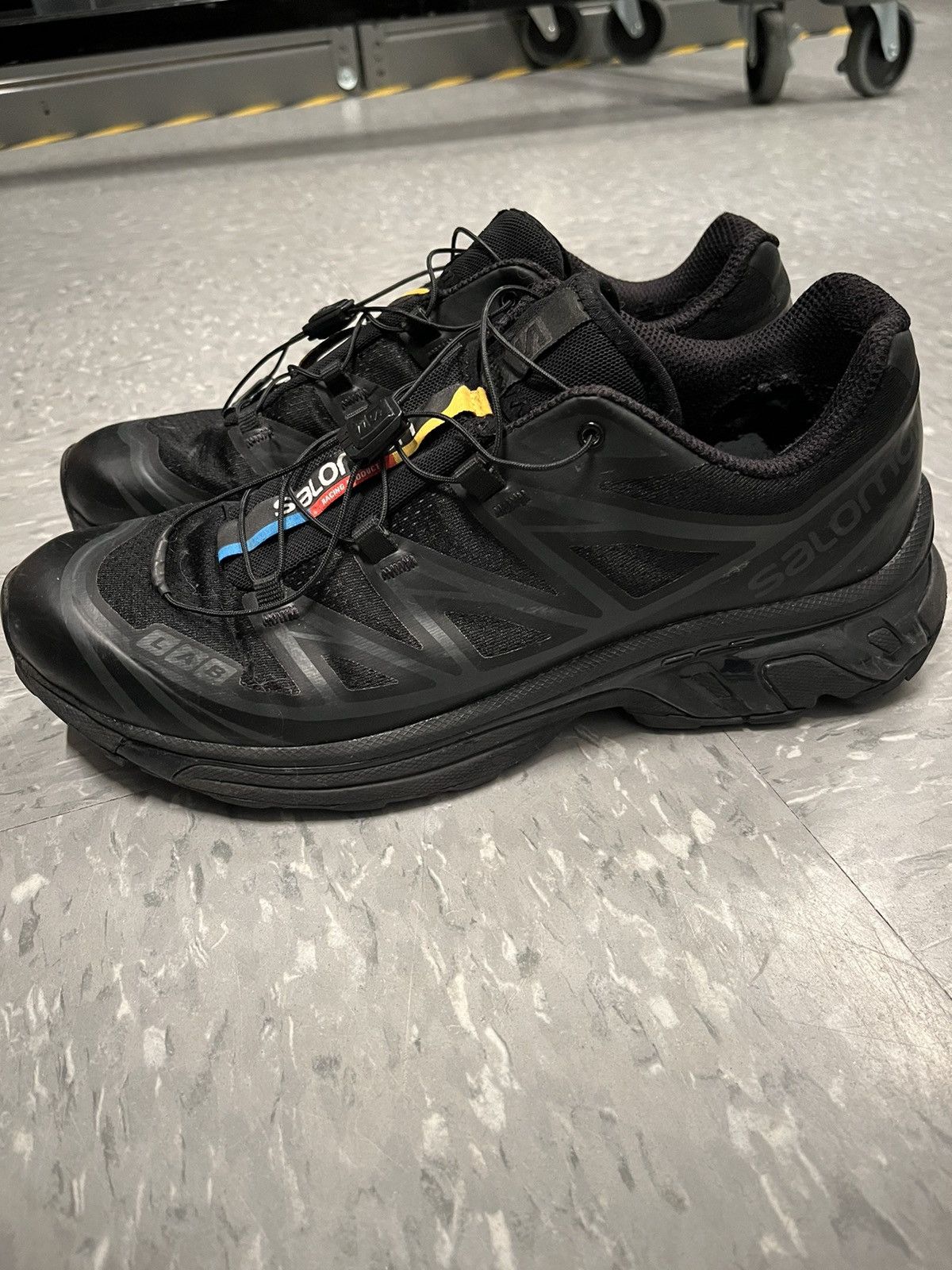 Salomon XT6 Lab Triple Black 8 | Grailed
