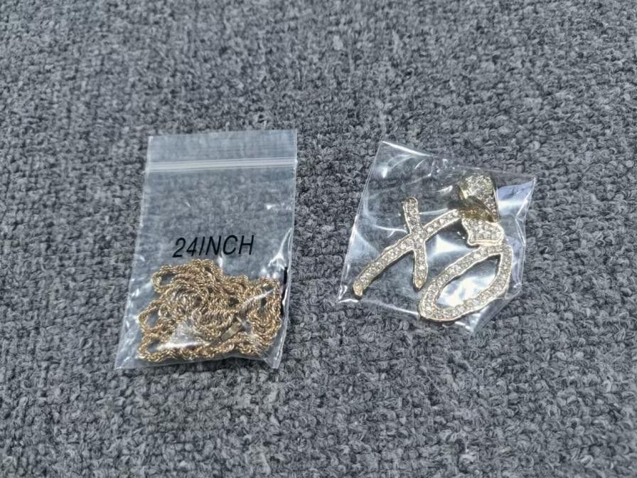 Chain The Weeknd XO Necklace & Chain Set Gold | Grailed