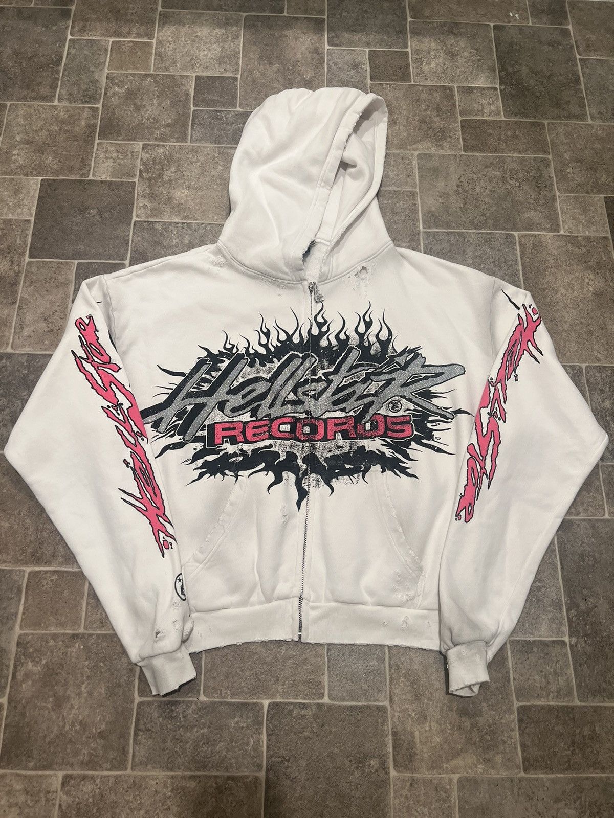 HELLSTAR Hellstar hoodie zip up | Grailed