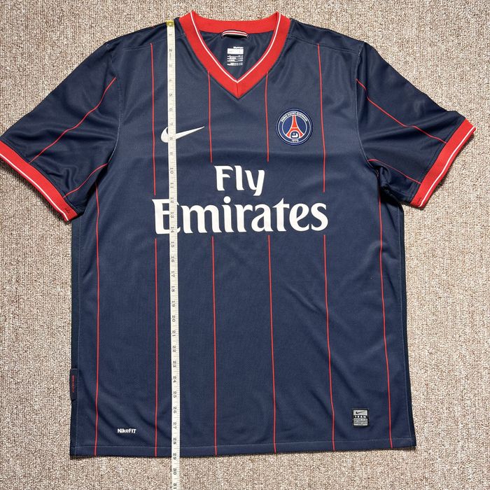 Nike Nike Paris Saint-Germain PSG 2009-2010 Home Jersey Kit | Grailed
