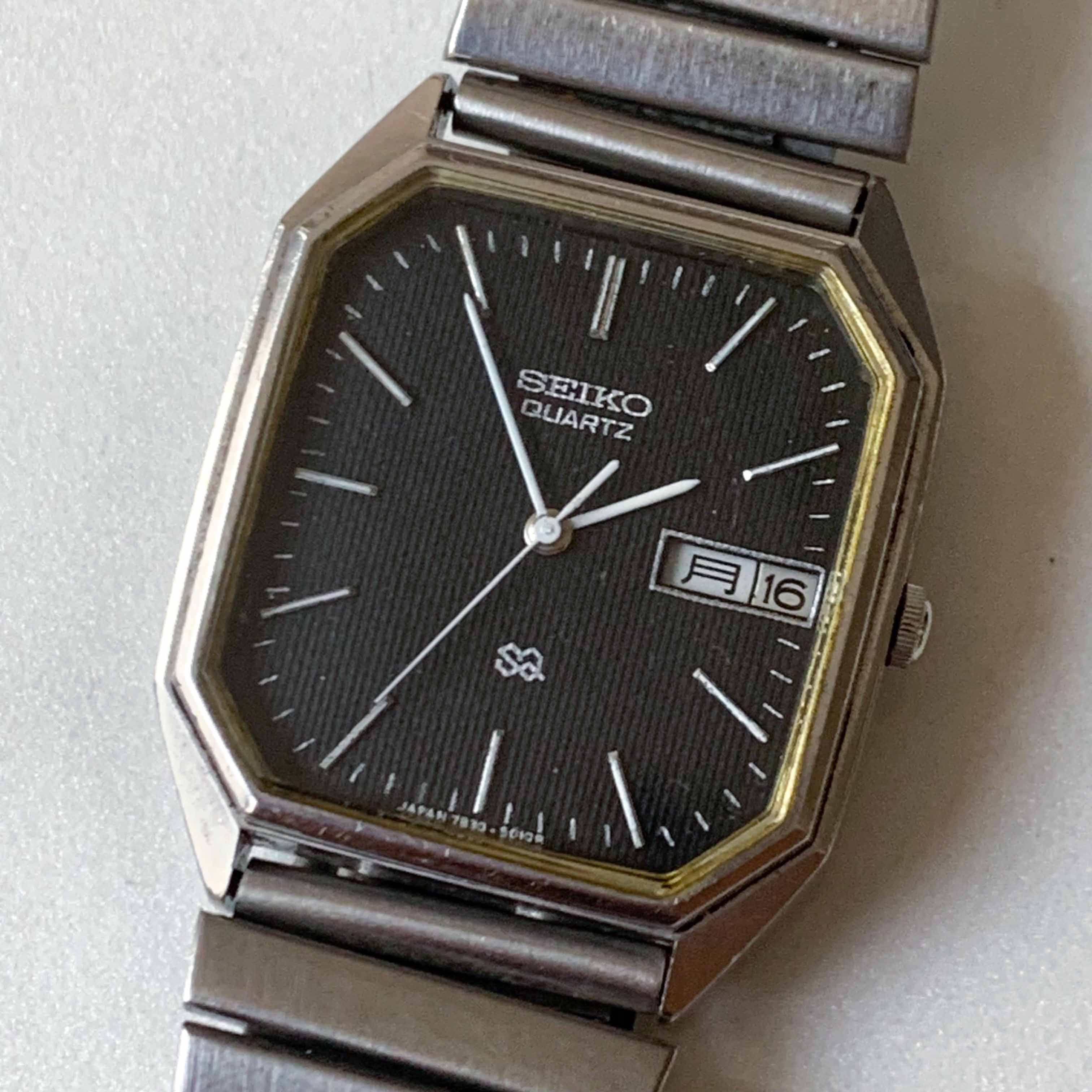Seiko × Vintage Vintage Seiko Square Quartz Watch | Grailed