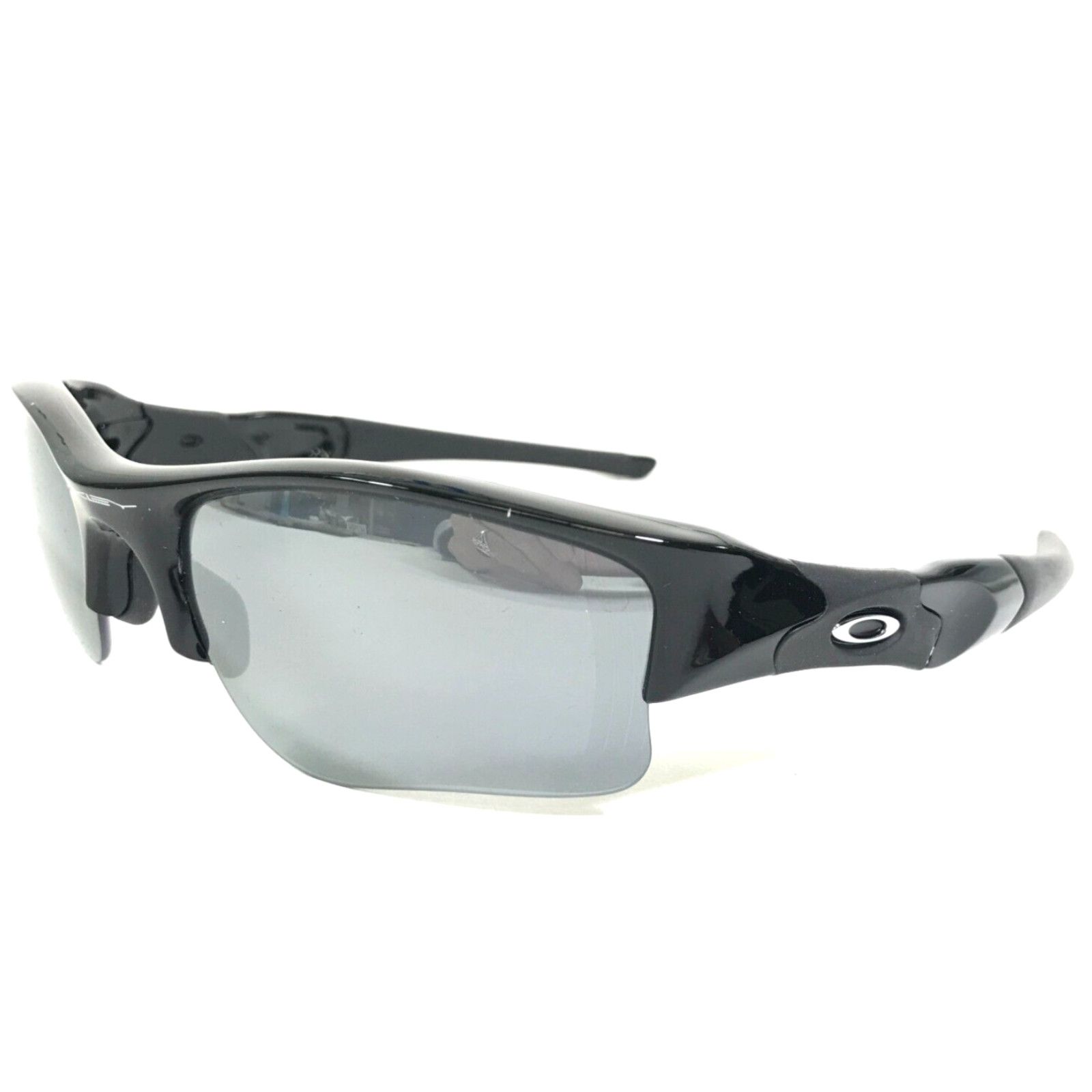 Oakley Oakley Sunglasses Flak Jacket XLJ 03-909 Black Wrap Frames with ...