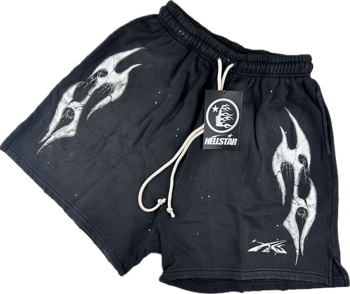 HELLSTAR Hellstar Spiderweb Shorts | Grailed
