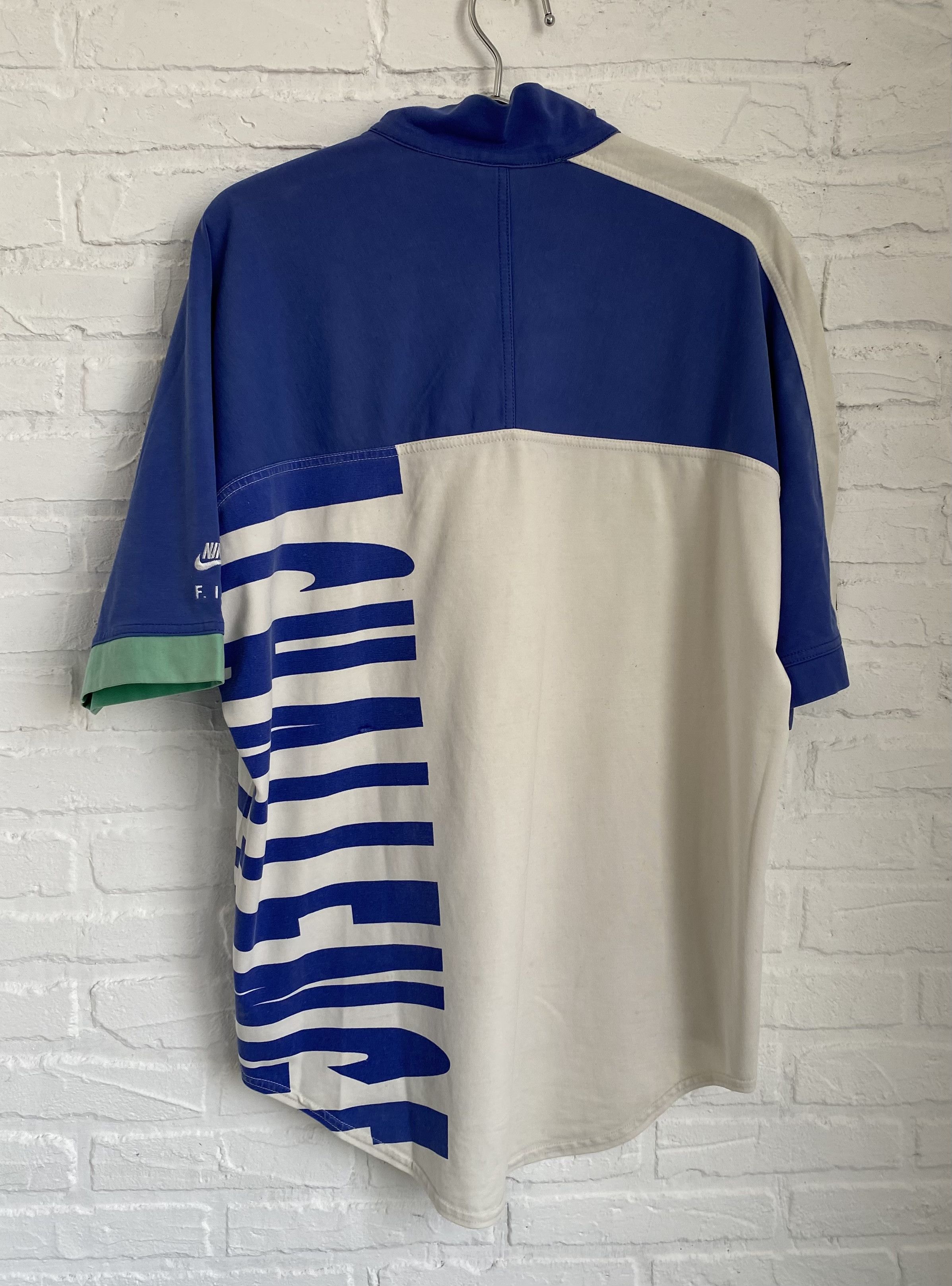 Nike × Vintage Vintage 90’s Nike Chalenge Court Andre Agassi tee | Grailed