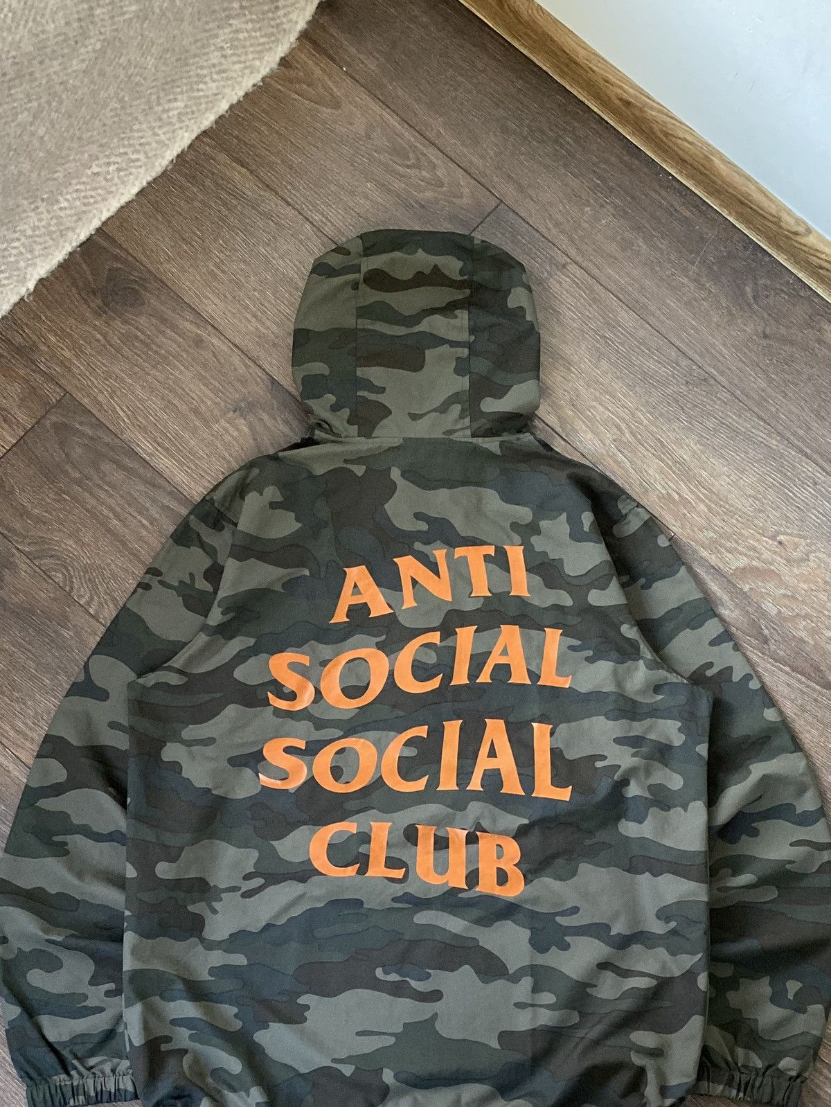 Anti Social Social Club Anti Social Social Club Windbreaker Jacket ...
