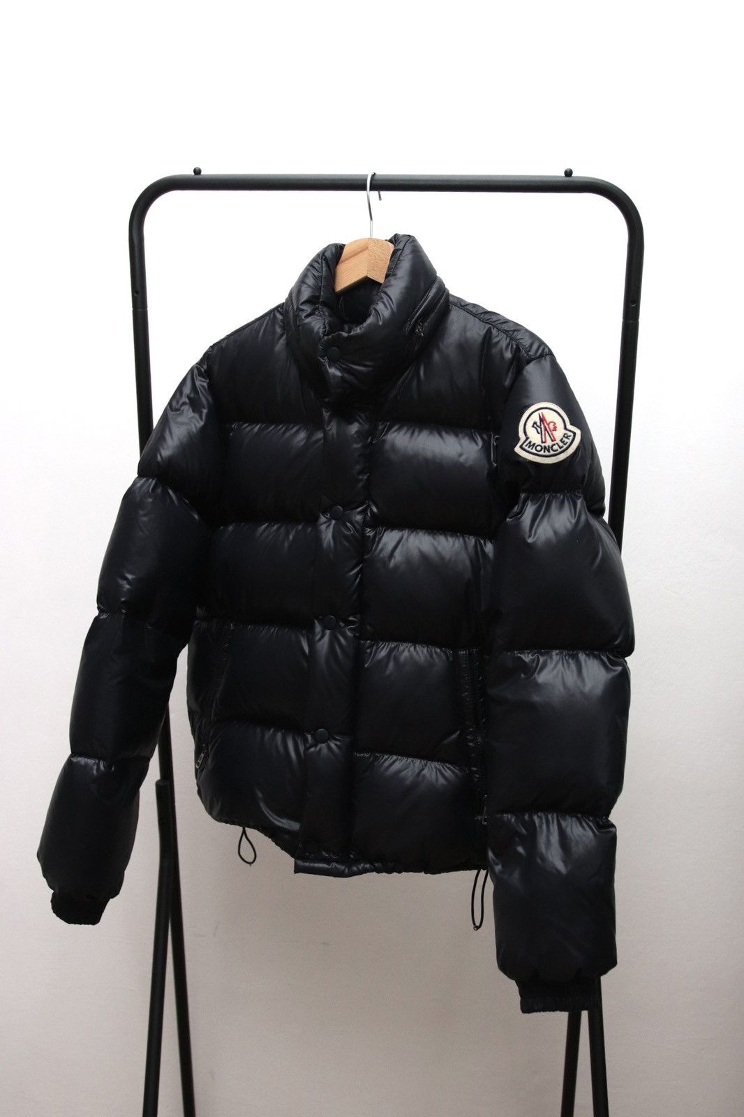 Moncler Moncler down jacket big logo | Grailed