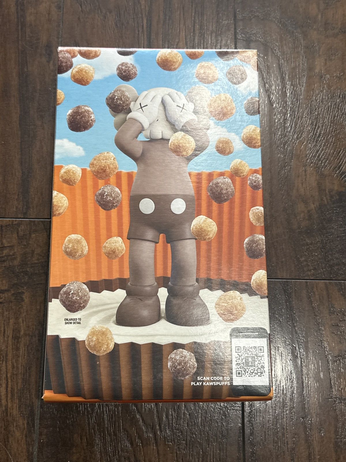 Kaws KAWS X Reese's Puffs Cereal Family Size Box New | Grailed