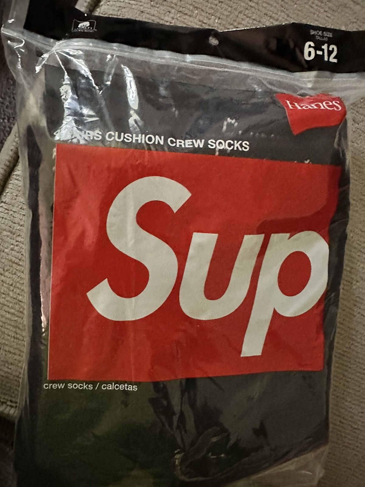 Supreme 4 pack supreme socks black | Grailed